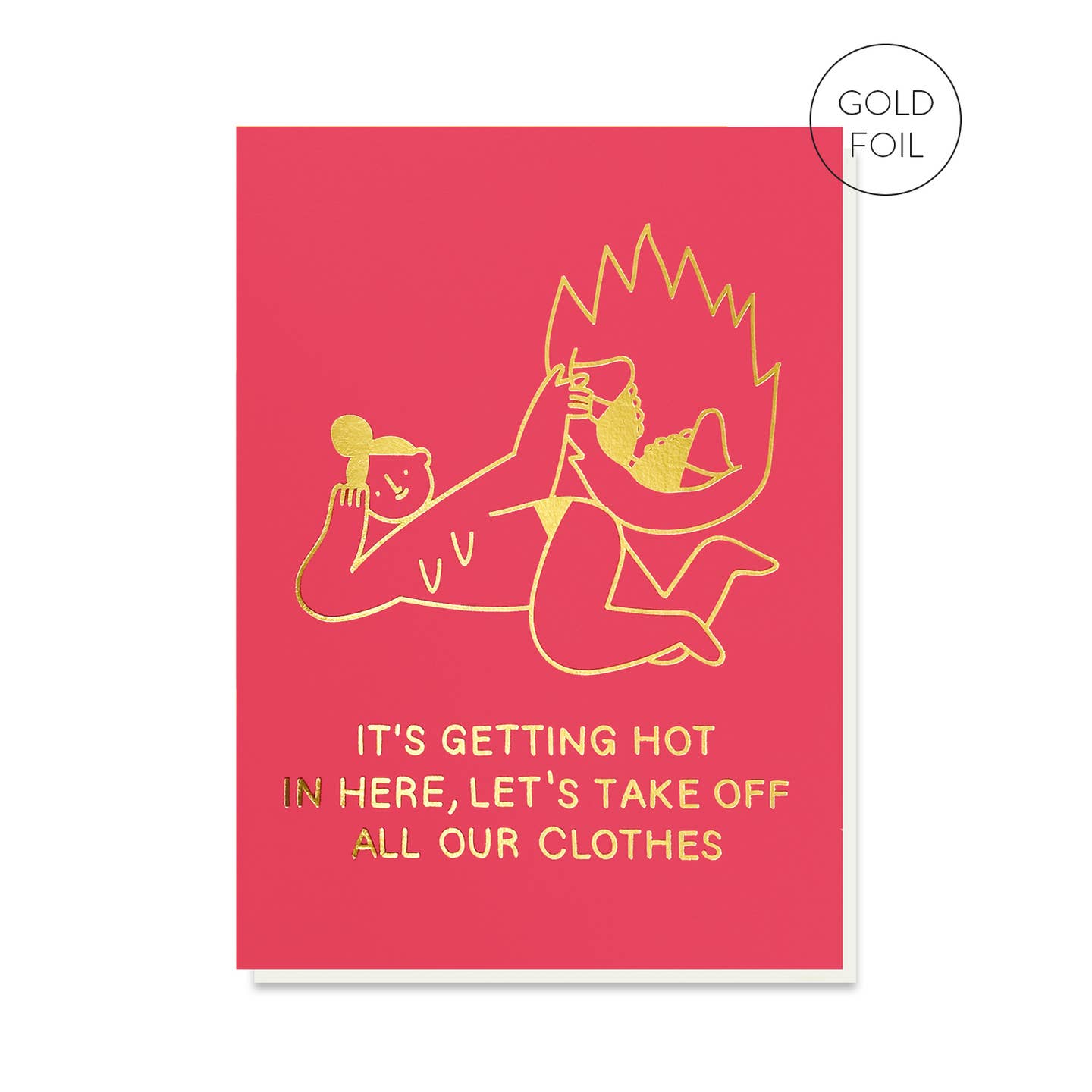 Hot In Here Card – Handmade Nottingham