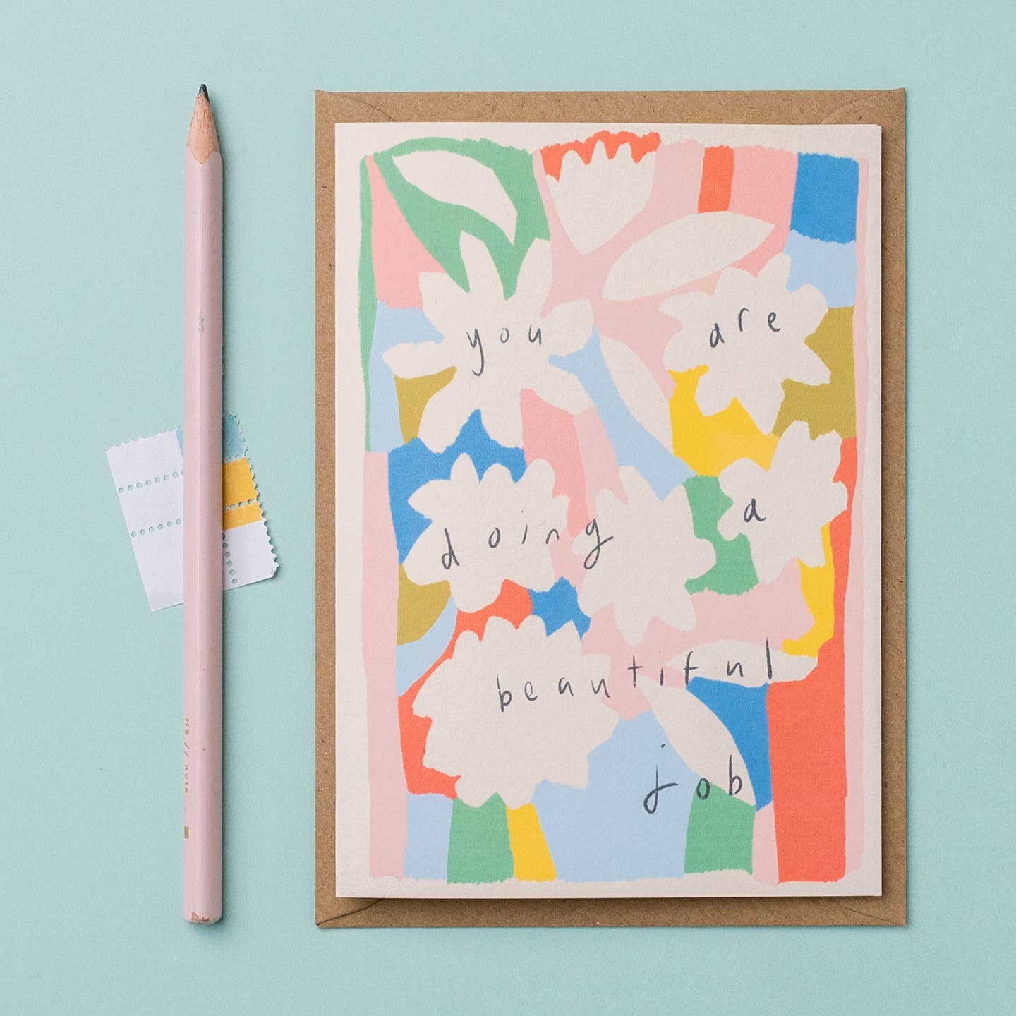 Beautiful Job Card – Handmade Nottingham