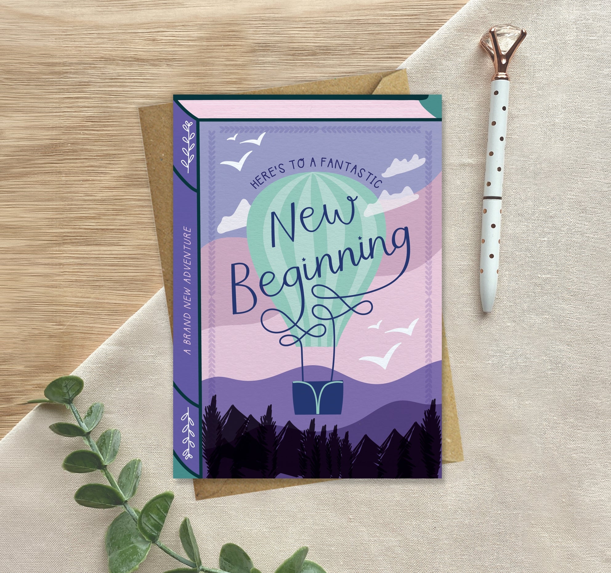 New Beginning Card – Handmade Nottingham
