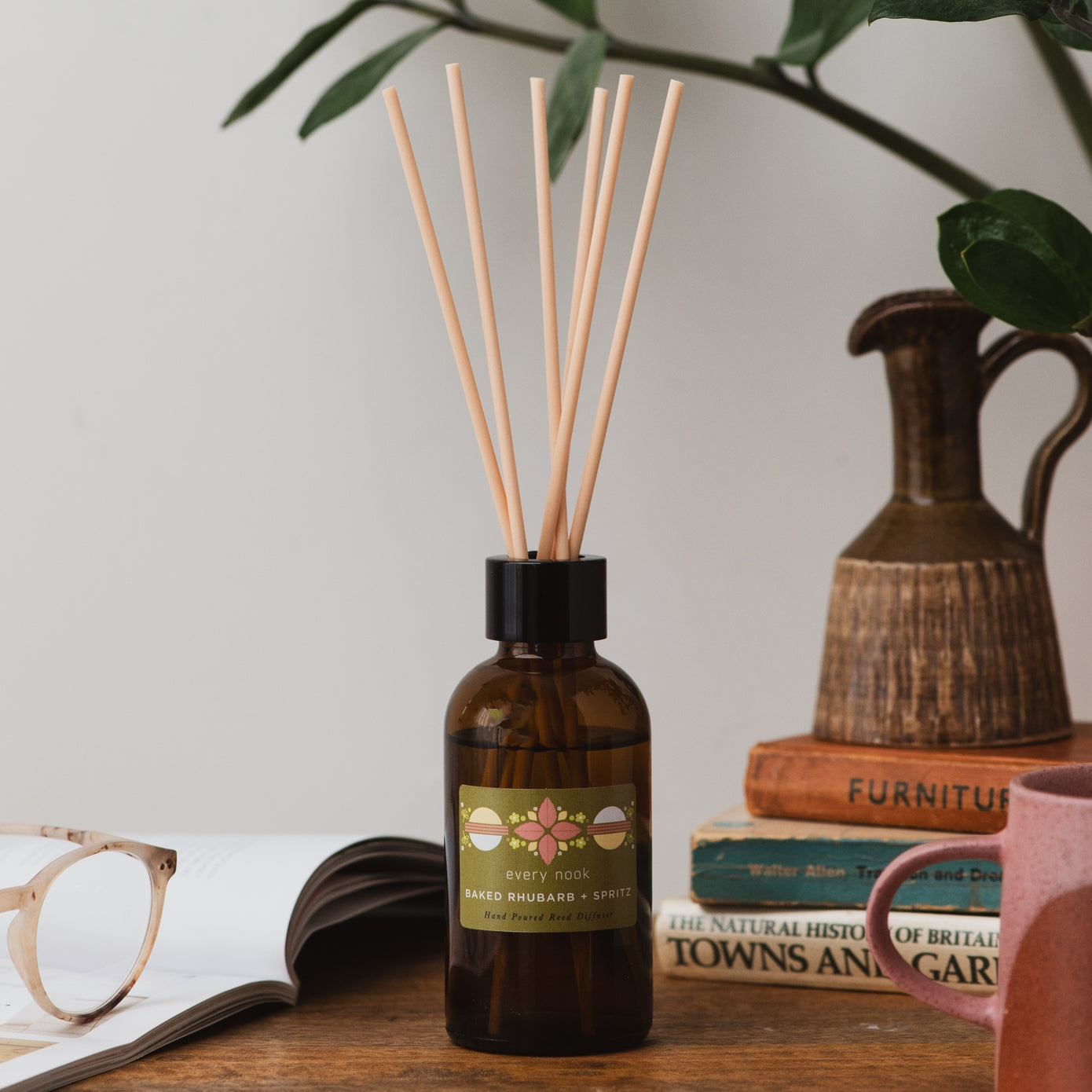 Baked Rhubarb + Spritz Reed Diffuser – Handmade Nottingham