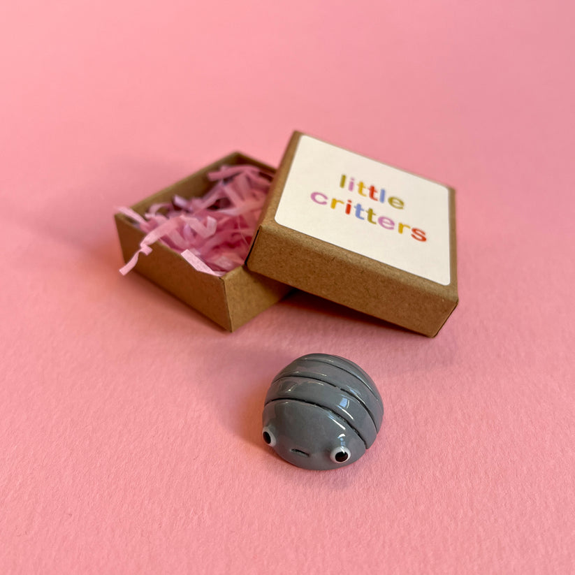 Ceramic Woodlouse – Handmade Nottingham