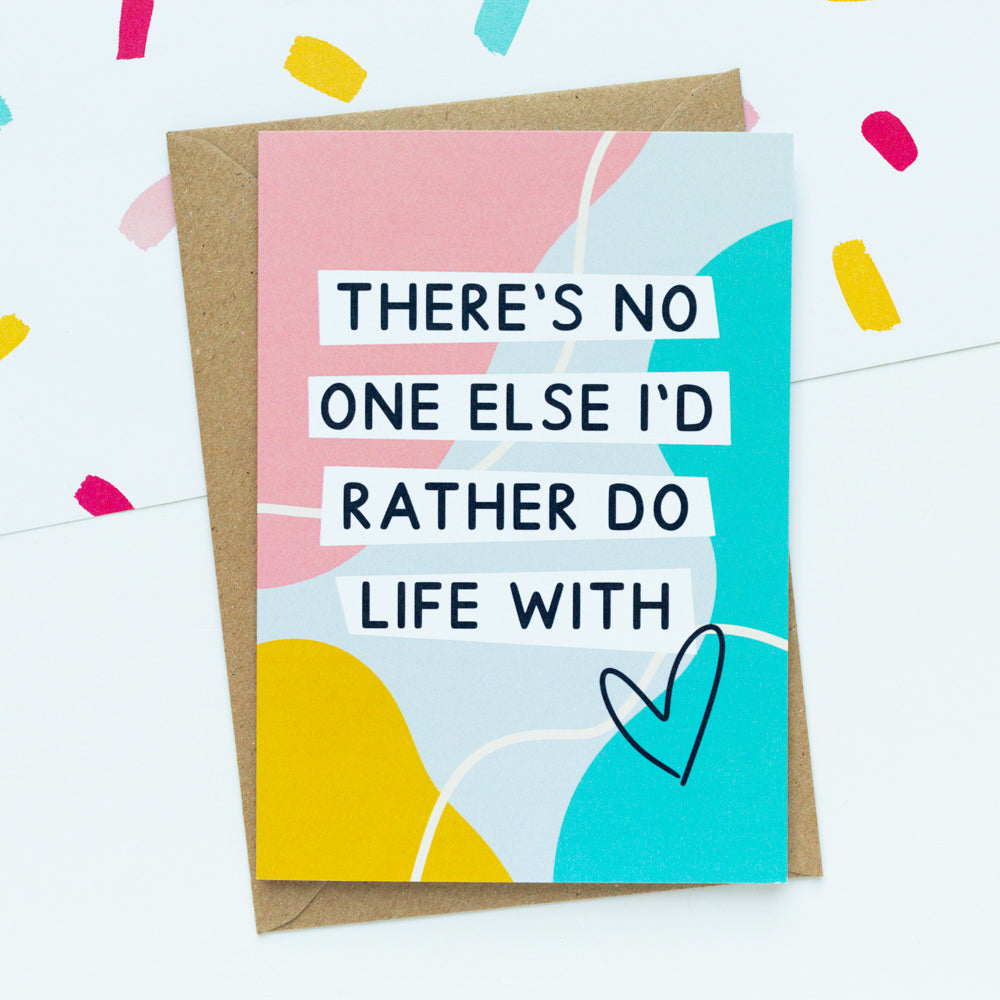 No One Else Card – Handmade Nottingham