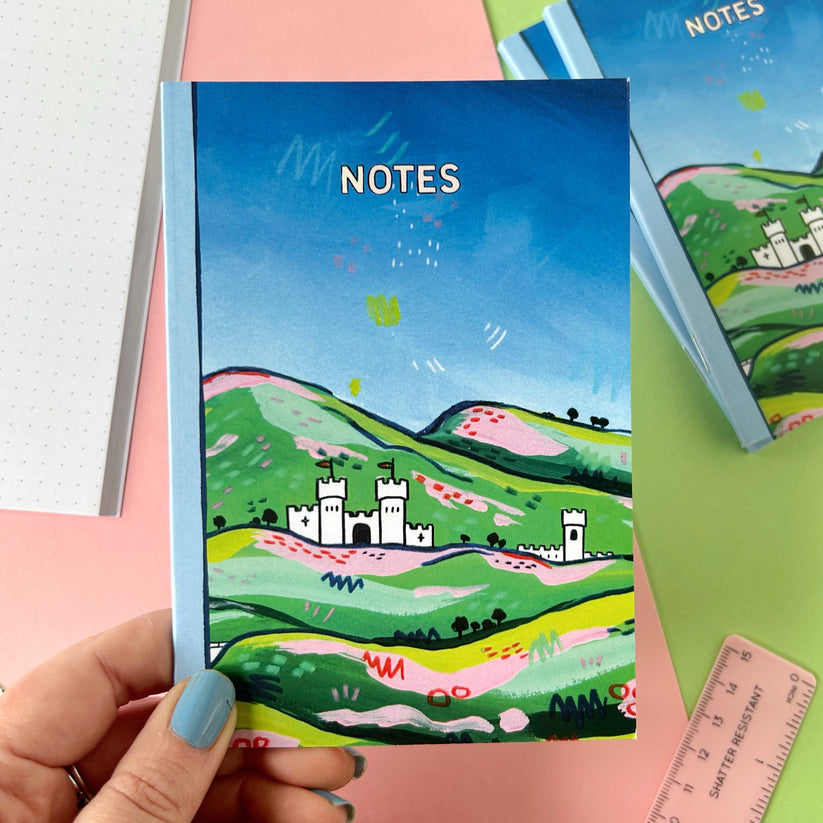 Castle Pocket Notebook – Handmade Nottingham