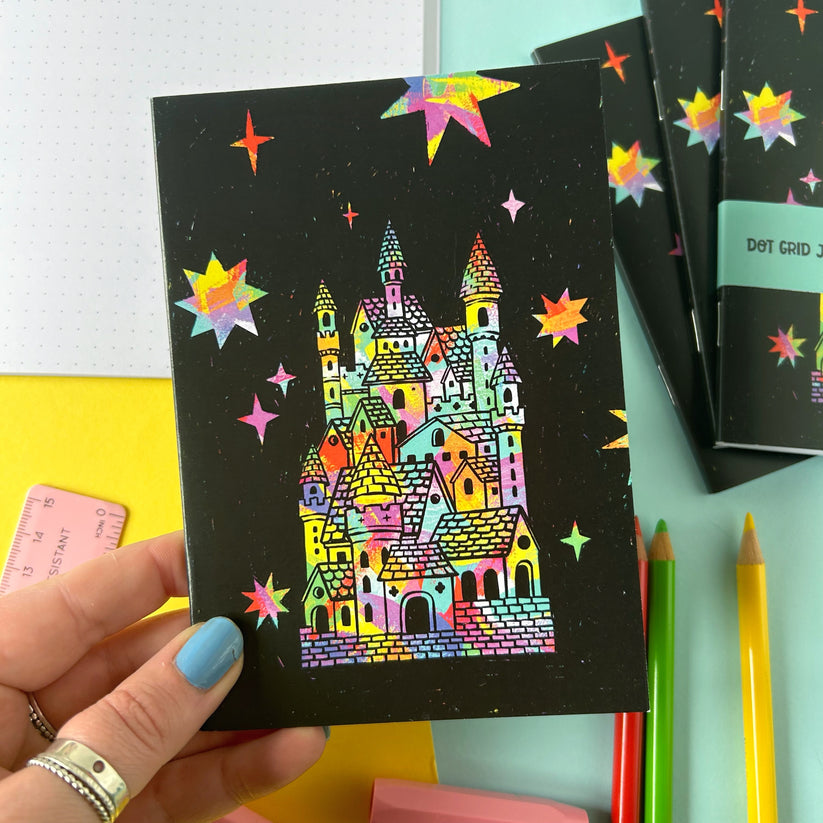 Medieval Castle Pocket Notebook – Handmade Nottingham