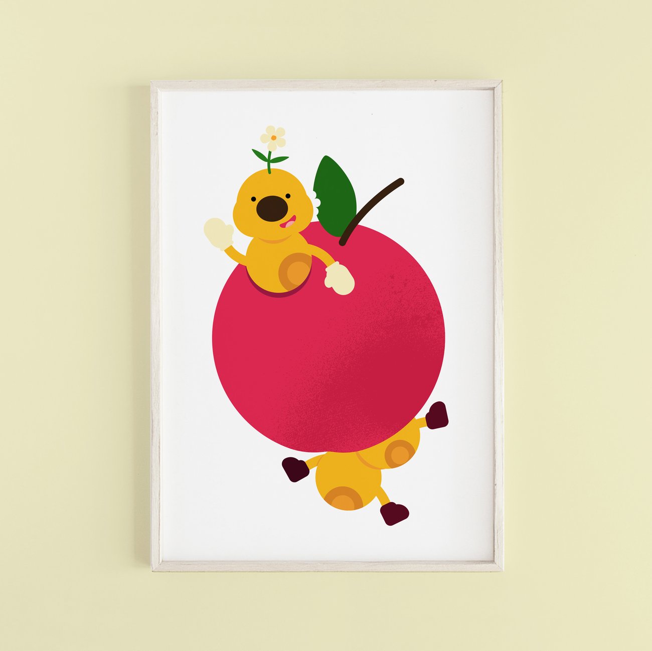 Mario Wiggler Giclée Print – Handmade Nottingham