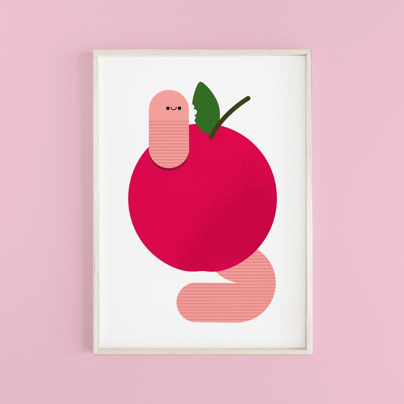 Worm Giclée Print – Handmade Nottingham