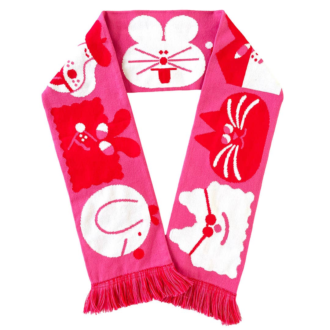 The Pink Scarf – Handmade Nottingham