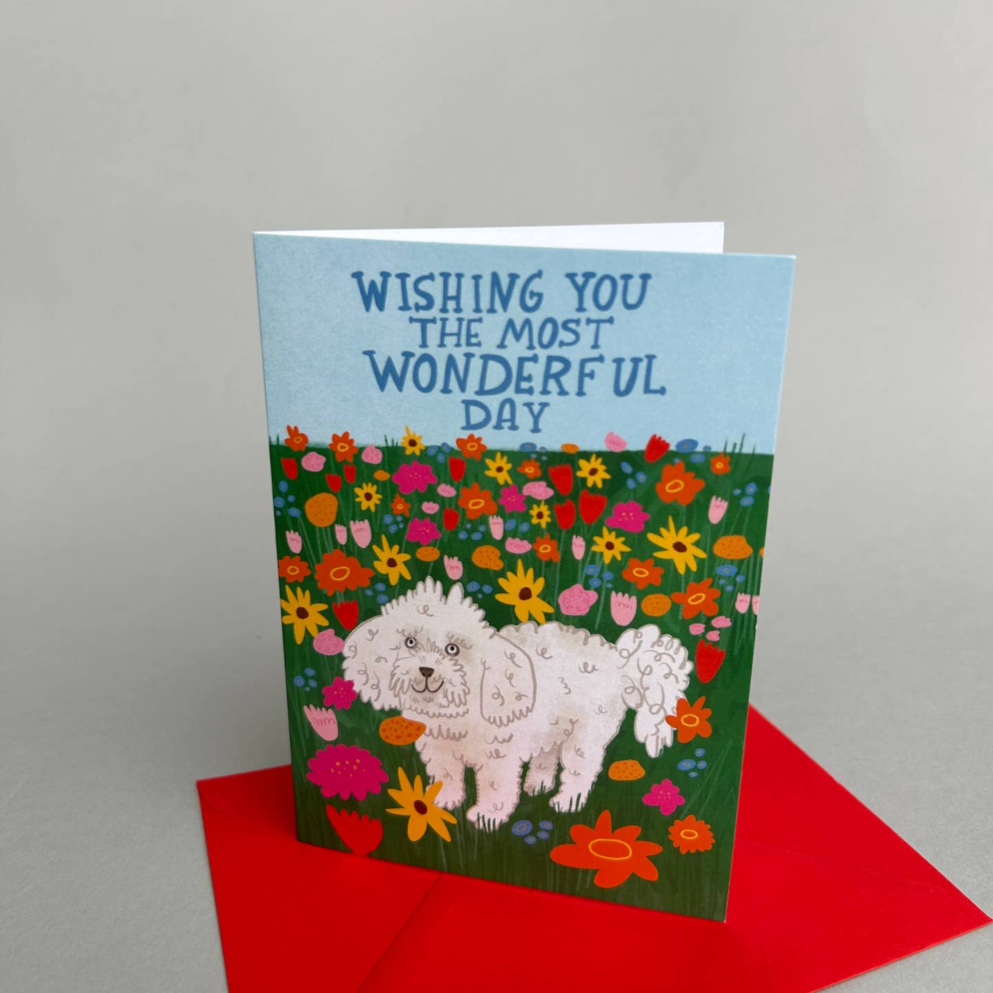 Wishing you the most wonderful day Card – Handmade Nottingham