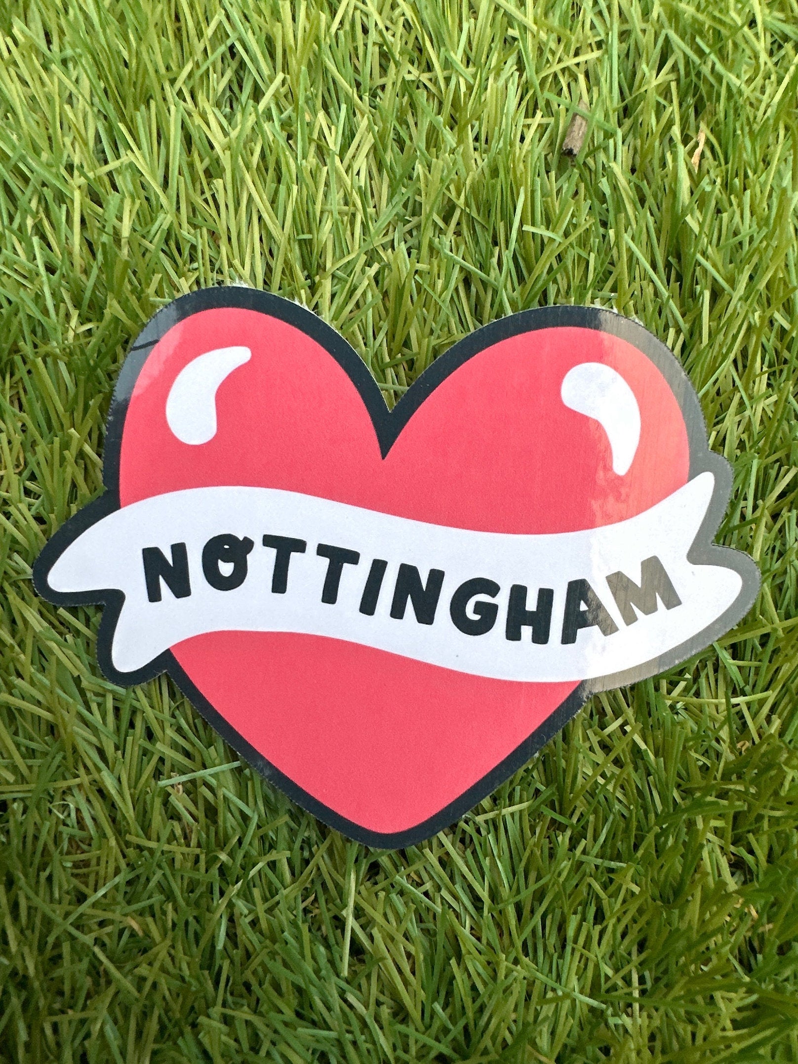 Nottingham Sticker – Handmade Nottingham