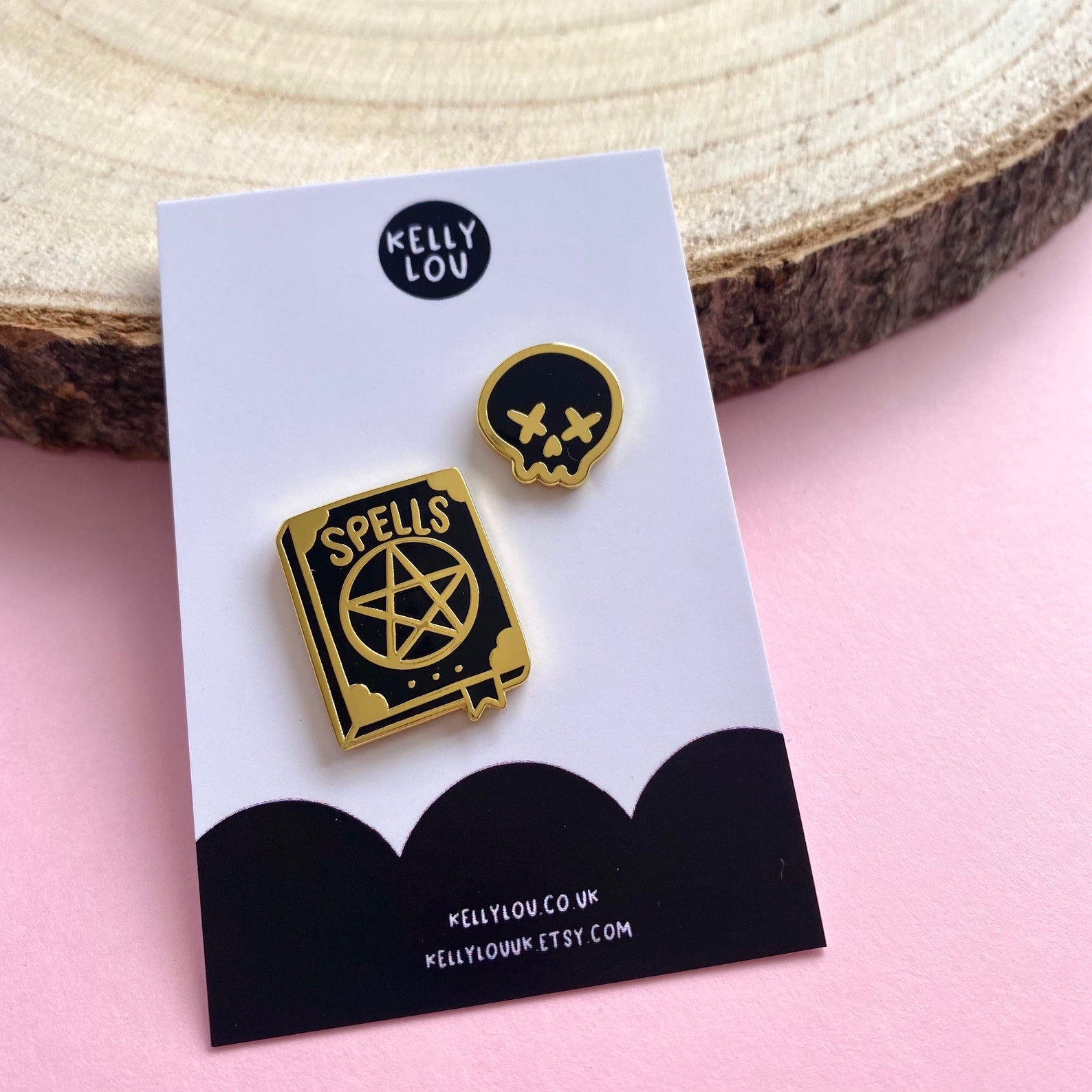 Skull and Spellbook – Handmade Nottingham