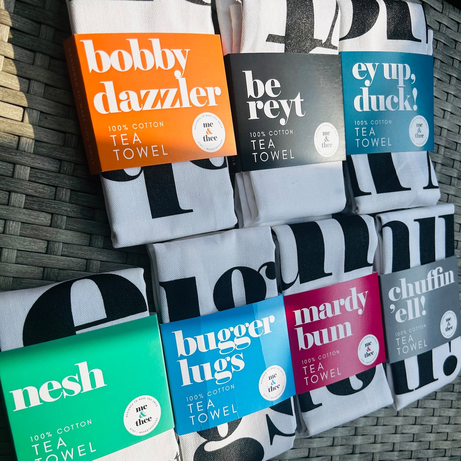 Dialect Tea Towel – Handmade Nottingham