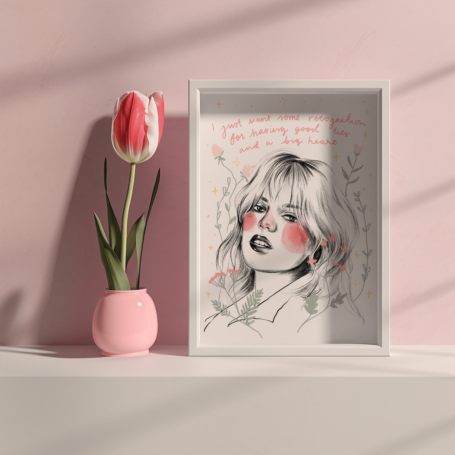 Renee Rapp Print – Handmade Nottingham