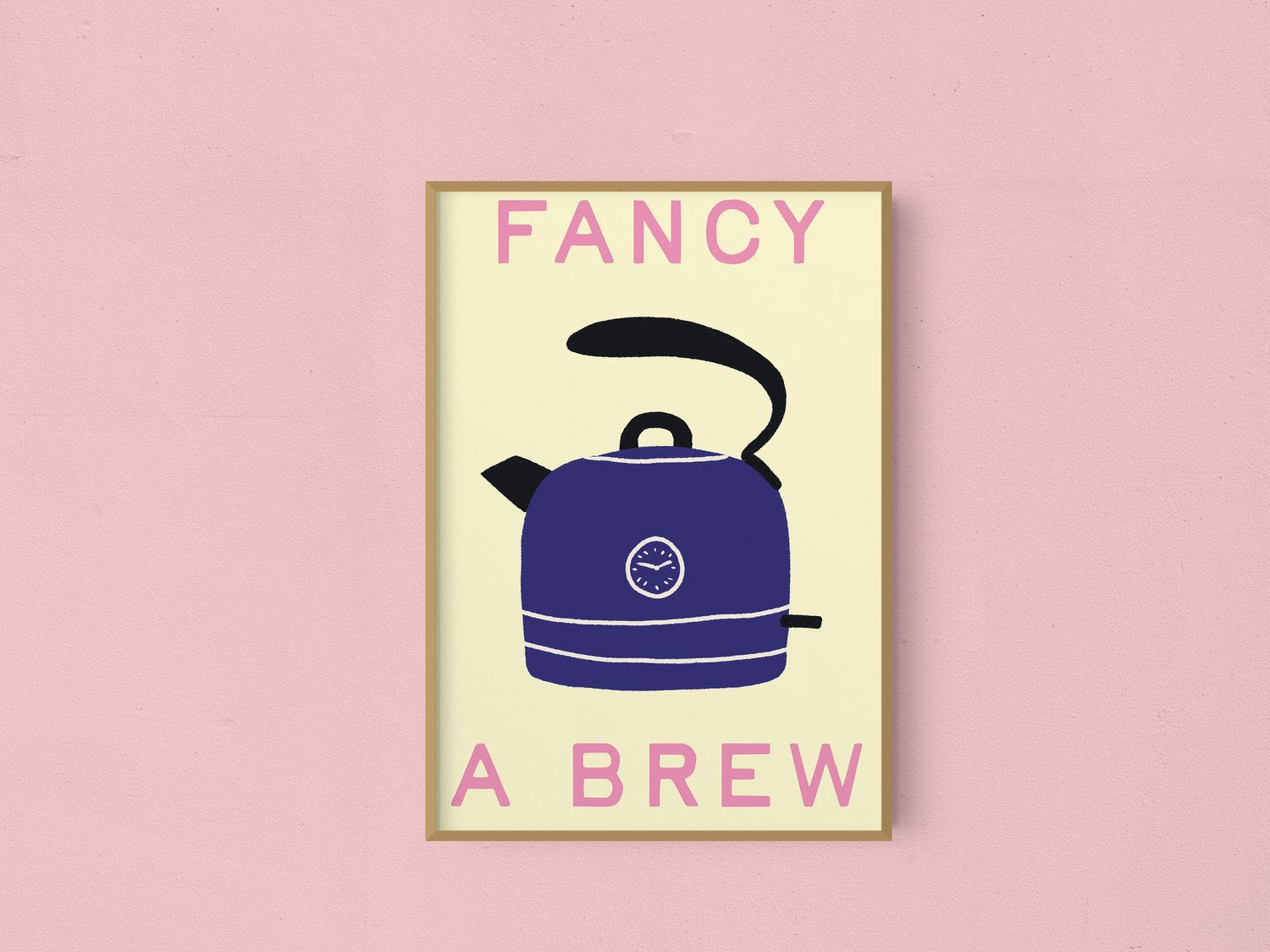 Fancy a Brew Art Print – Handmade Nottingham