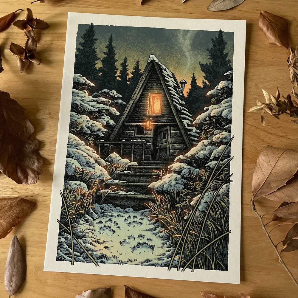 Visitor A4 print – Handmade Nottingham