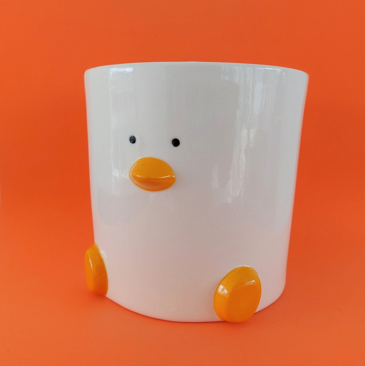 Ceramic Duck Planter – Handmade Nottingham