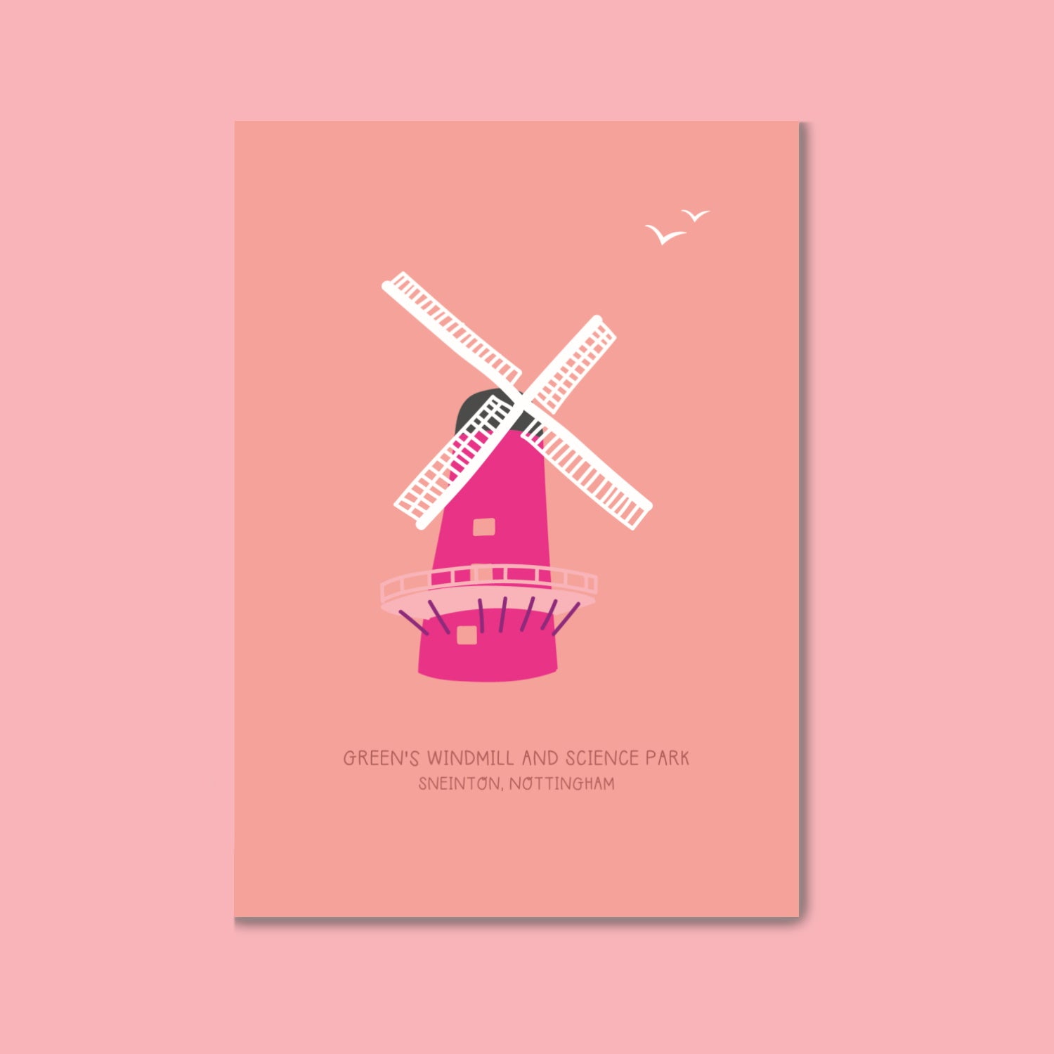 Green's Windmill Print – Handmade Nottingham